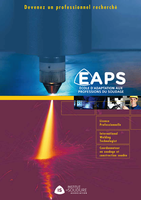 Demandez la plaquette de l'EAPS | Groupe Institut de Soudure